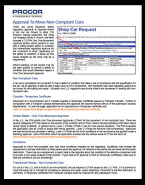 Procor Limited - Rail Car Leasing